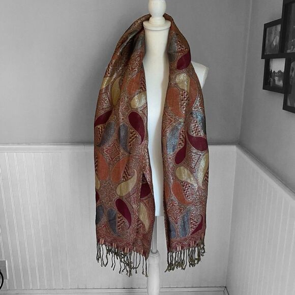 pashmina | Accessories | Pashmina Scarfwrap Large Tapestryprint | Poshmark